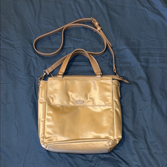 Bags | Tumi Gold Womens Bag | Poshmark